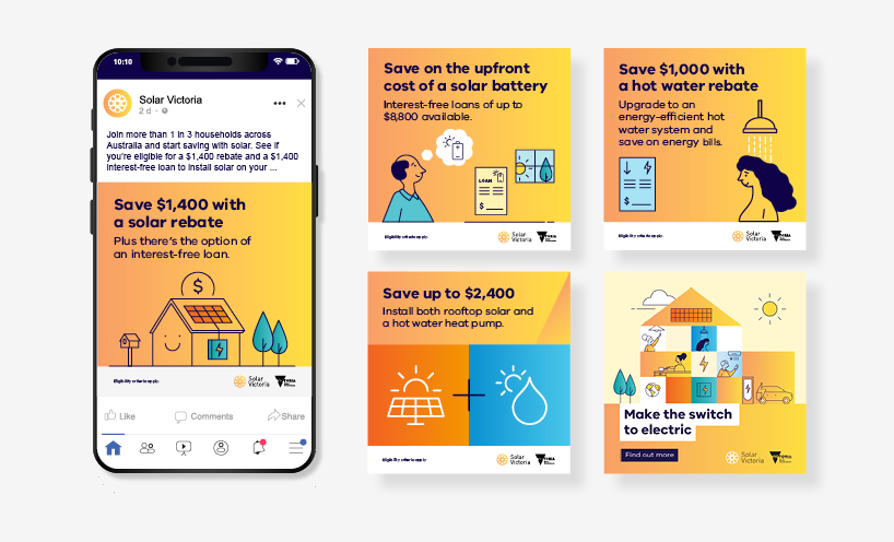 Solar Homes Program promotional resources | solar.vic.gov.au