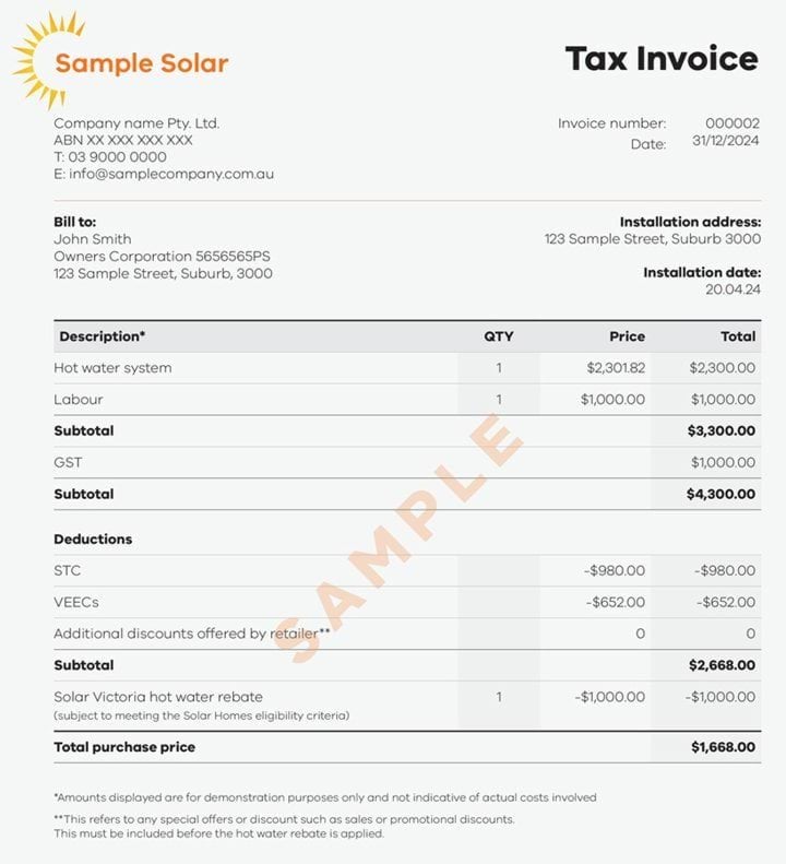 Claim a rebate or loan | solar.vic.gov.au